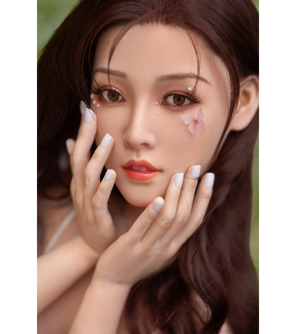 2023 New Arrivial 164cm Real Full Body Silicone Sex Doll Butterfly Face
