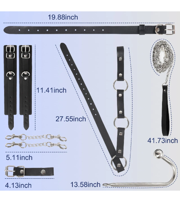 Sex Bondage Leather Thigh Slings Sm Adult Sex Products Forced Open Legs Sex Position Body